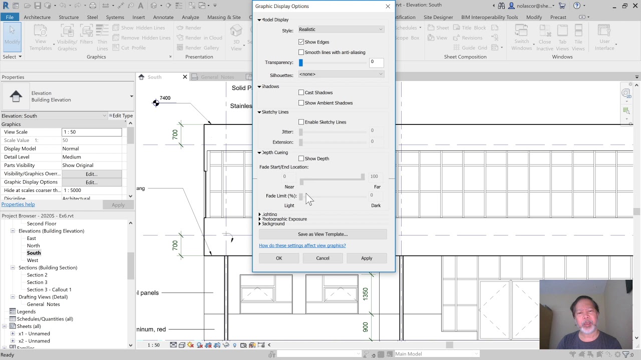 24 Revit Exercise 6 Visual Style and Linework - YouTube