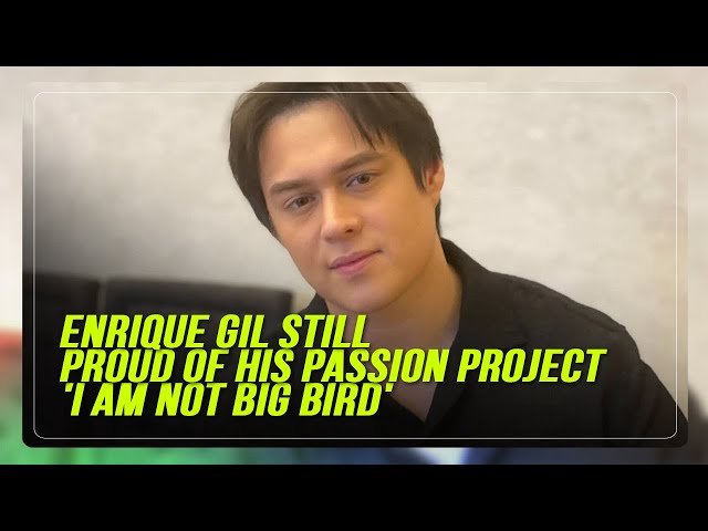 Enrique Gil Interview
