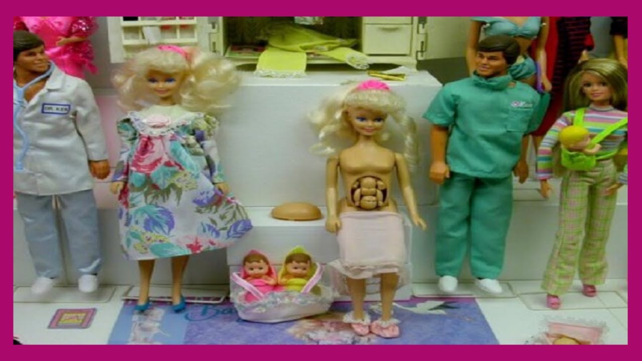 BARBIE GRÁVIDA NO HOSPITAL - YouTube