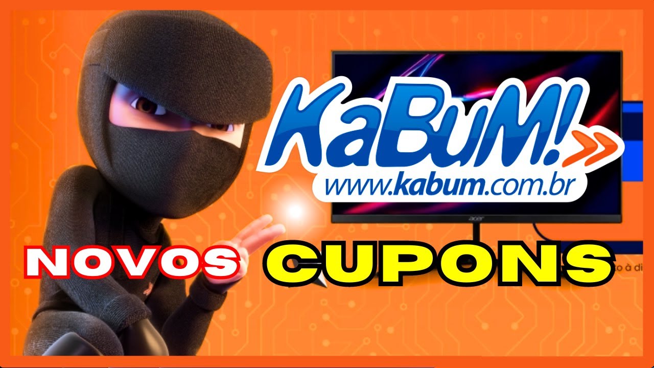 KABUM CUPONS 2024 - KABUM CUPOM de DESCONTO - CUPOM KABUM PROMOÇÃO ...