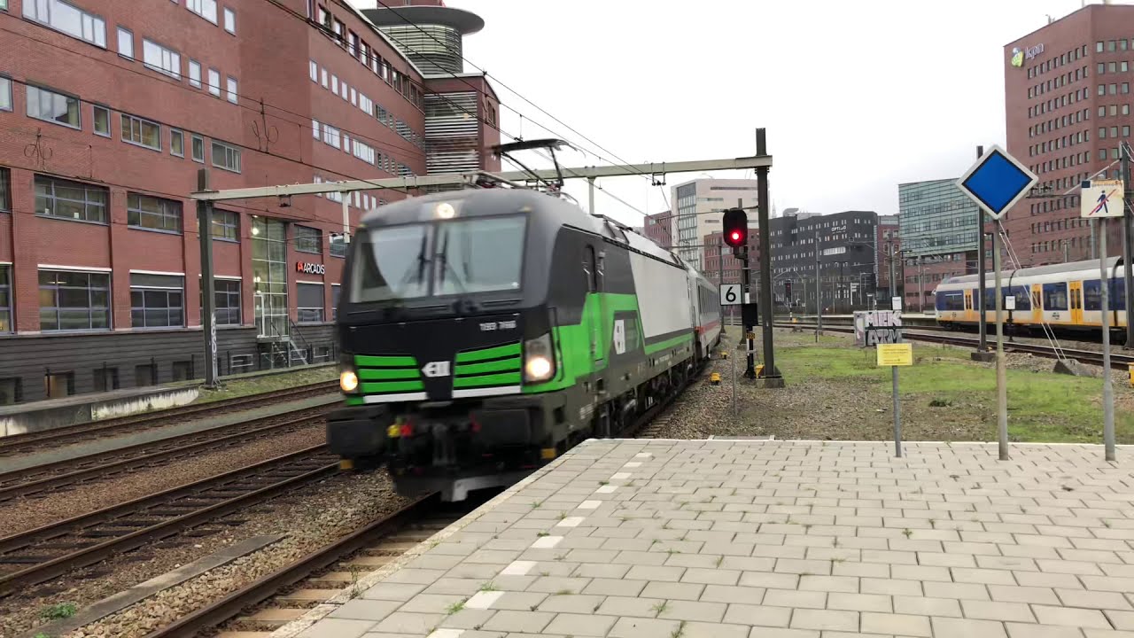 NS Vectron 193 766 + IC Berlijn | Amersfoort CS - YouTube