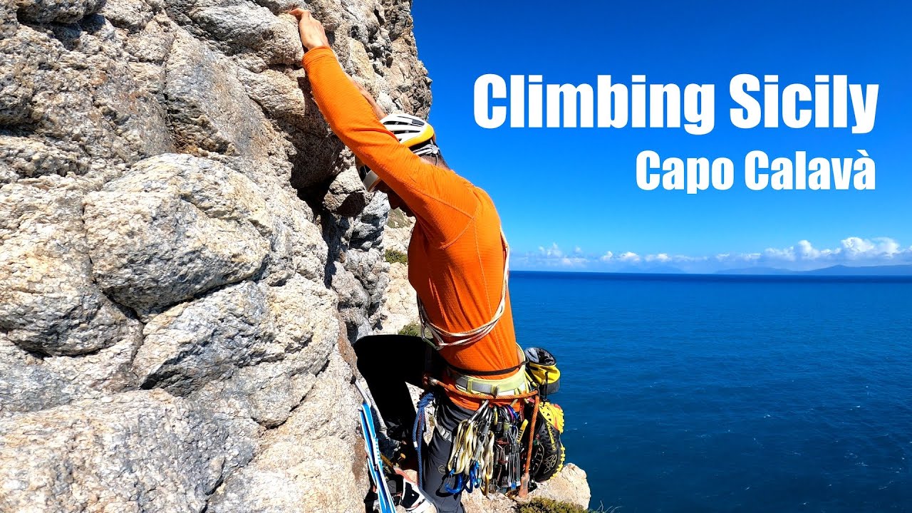Climbing in Sicily | Capo Calavà - YouTube