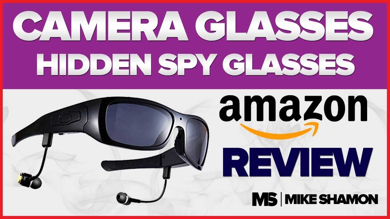 Hidden Camera Spy Glasses Unboxing, Review and Footage - YouTube