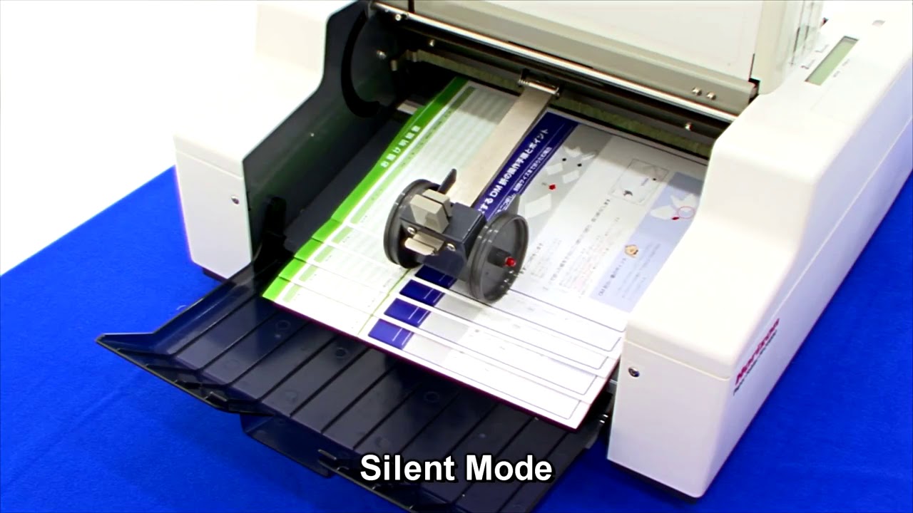 Standard Horizon Paper Folder Machine PF P3200 - YouTube