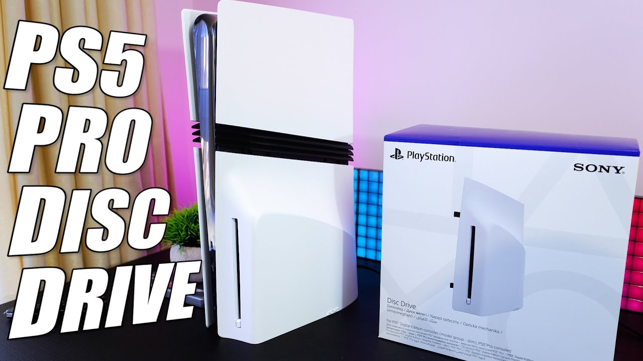 PS5 Pro: Disc Drive Installation Tutorial - YouTube