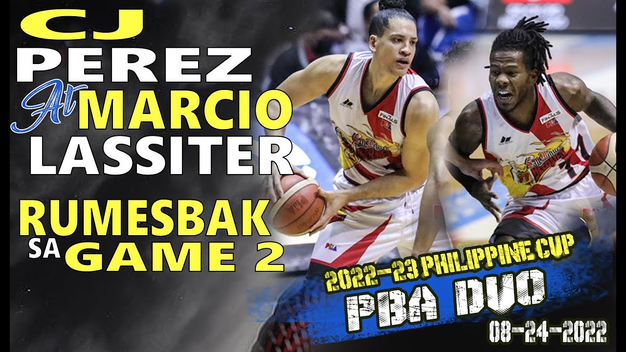 CJ Perez x Marcio Lassiter Full Duo Highlights vs TNT Tropang Giga ...