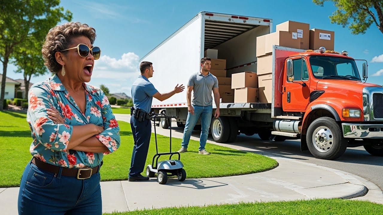 HOA Blocked My Moving Truck and Called Police, Officer Made Her Move ...