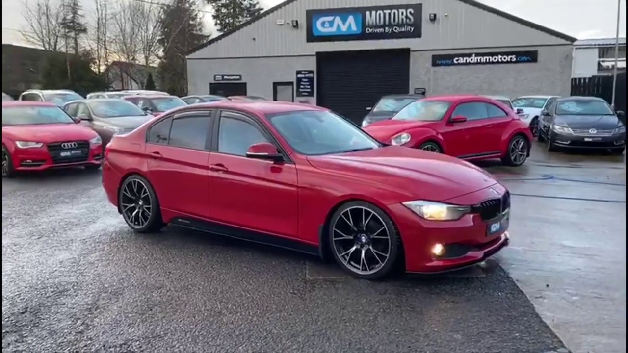 2012 BMW 320d ED Red - YouTube