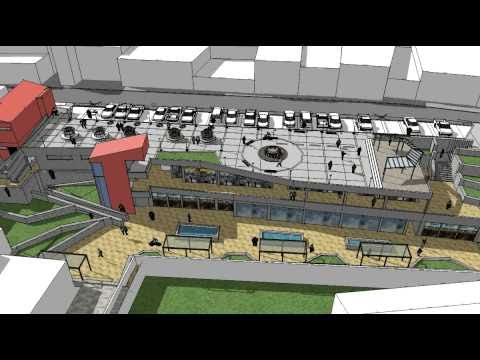 mall project , sketchUp - YouTube