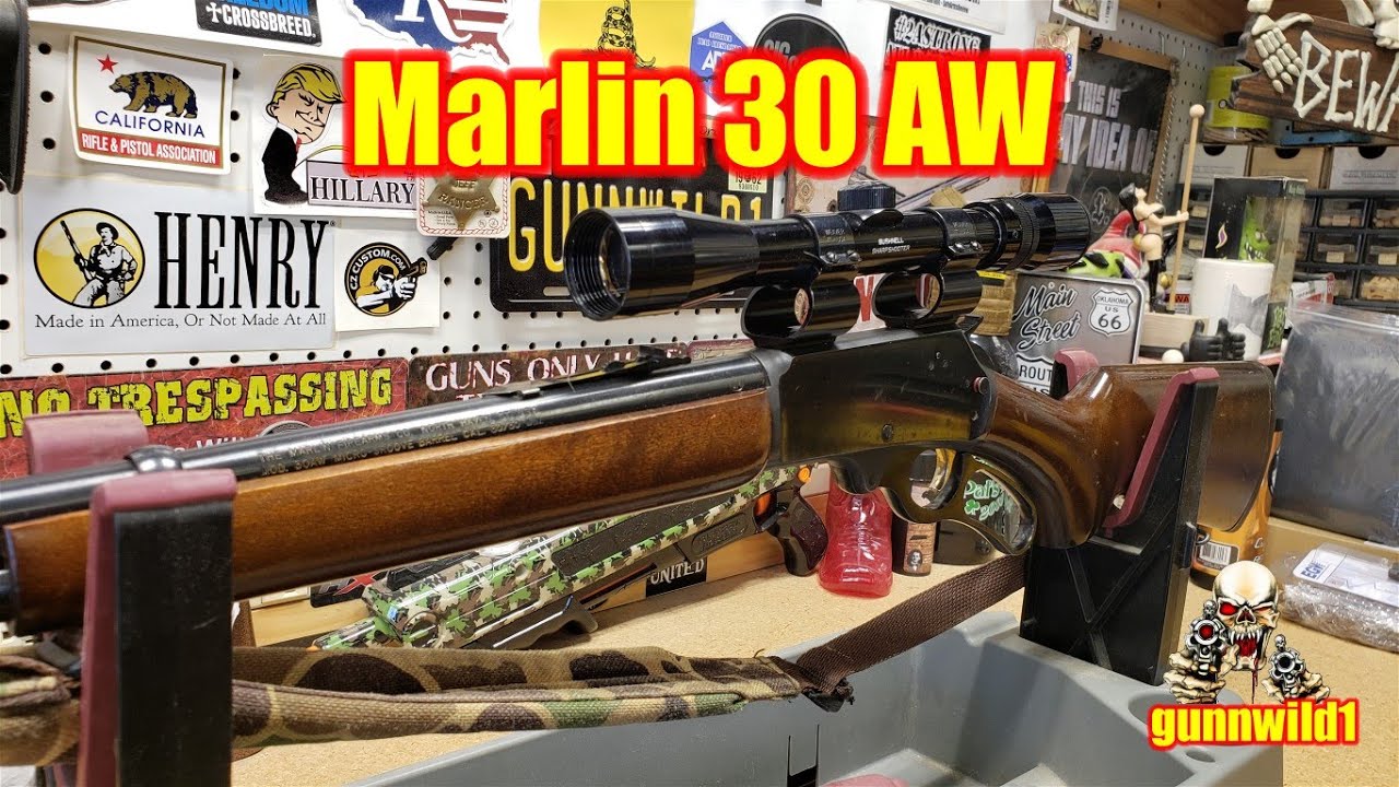 Marlin 30AW Lever Action 30-30 - YouTube