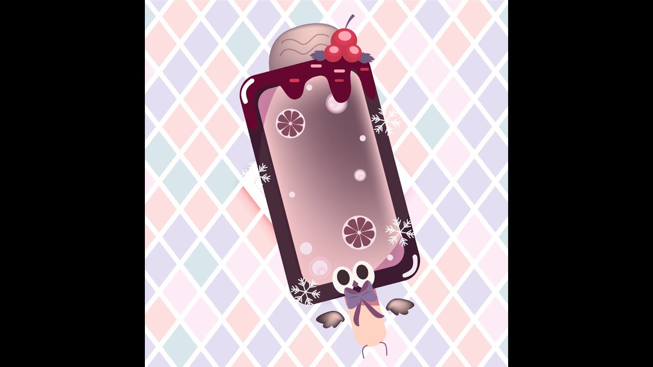 Model Vtuber - Ice Pop Black - YouTube