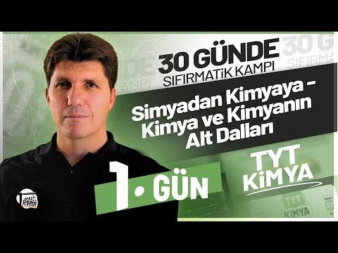 Simyadan Kimyaya, Kimyanın Alt Dalları  | TYT Kimya 2027 | Sıfırmatik Kampı 1. Gün