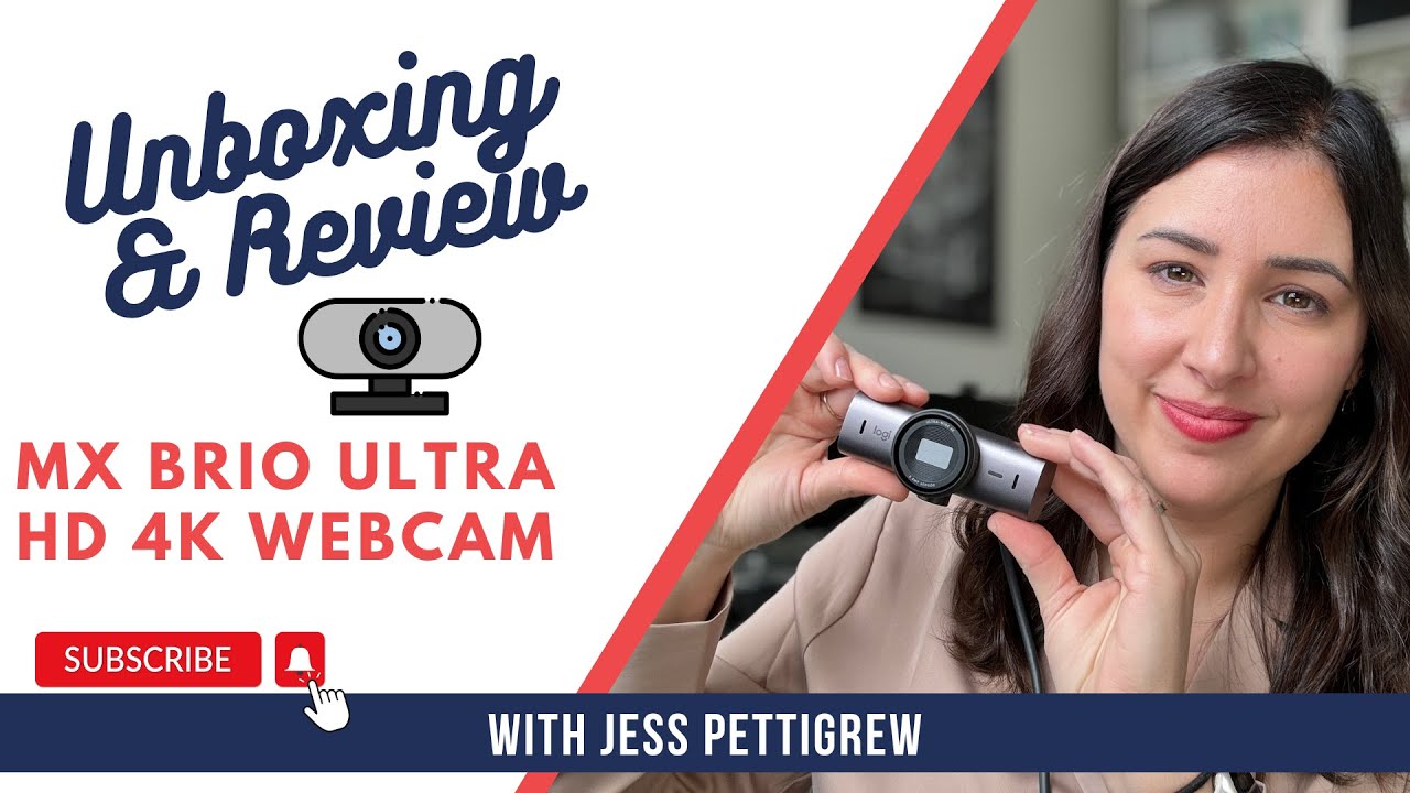 Logitech MX Brio Ultra HD 4K Webcam - Full Review - YouTube