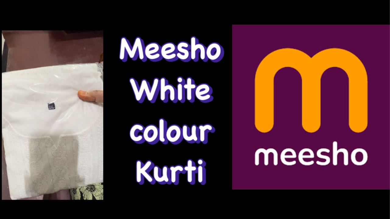 Meesho White Colour Kurti#meesho#meeshorandomfinds#meeshoreview#tamil ...