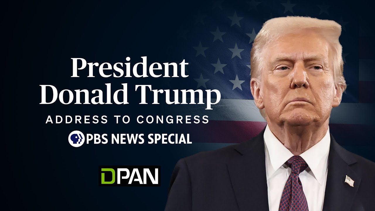 LIVE: President Donald Trump's 2025 address to Congress | PBS News ...