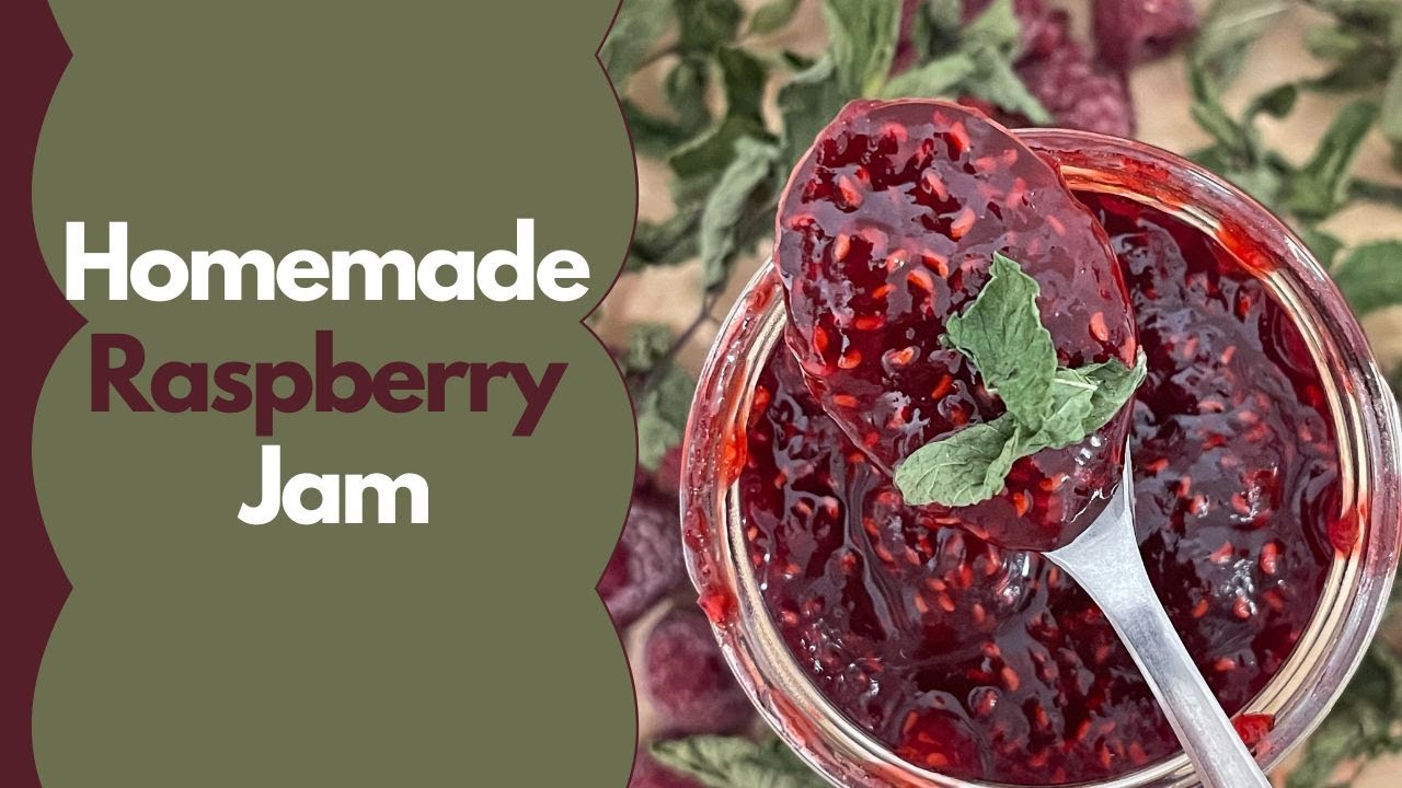 How To Make Raspberry Jam - YouTube