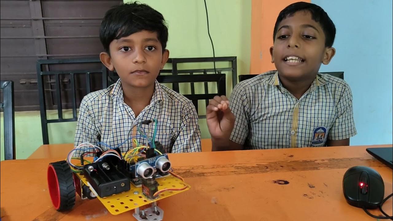 Object Avoiding Robot By Aman Kurshid & Muhammed Nishan #arduino - YouTube