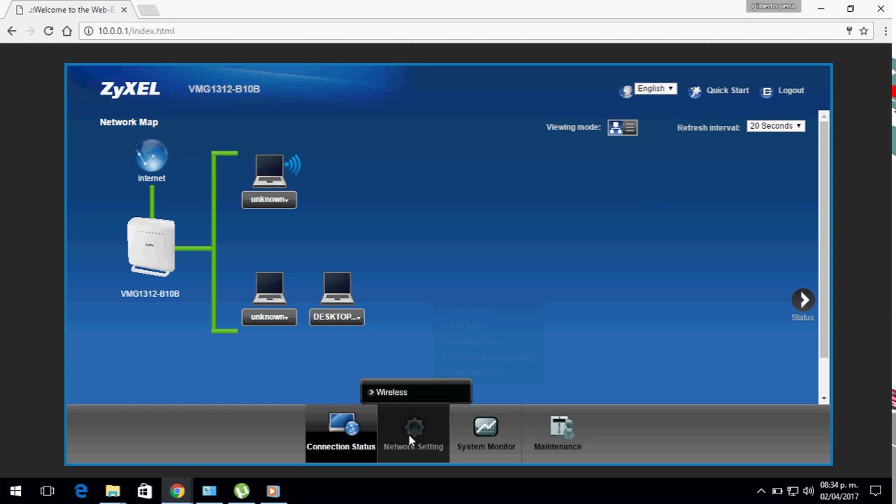como cambiar la contraseña del wifi - YouTube