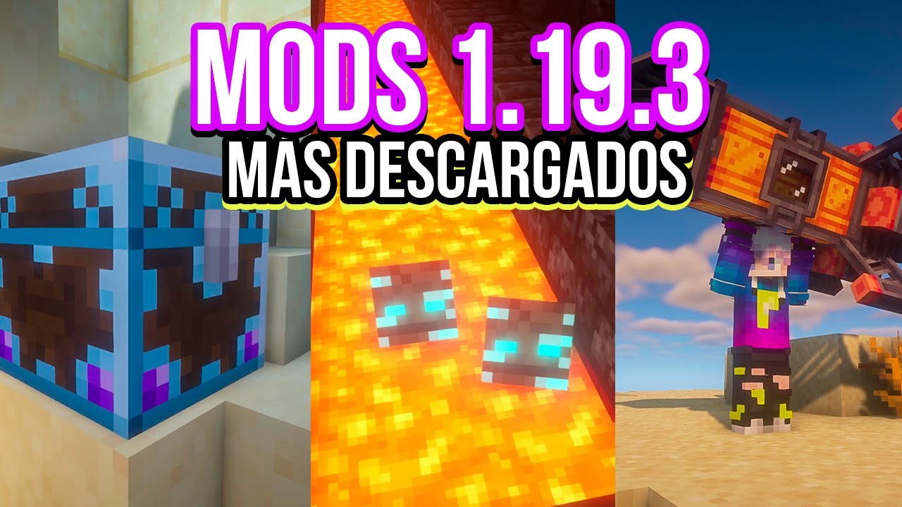TOP 15 MEJORES MODS de MINECRAFT 1.19.3/1.19.4 - YouTube