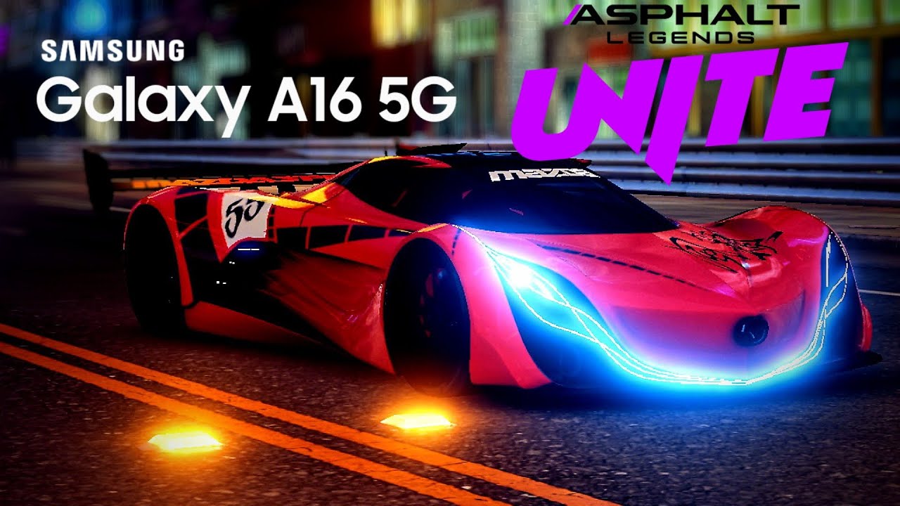 Samsung Galaxy A16 5G - Asphalt Legends Unite (Max Graphics with 90Hz ...