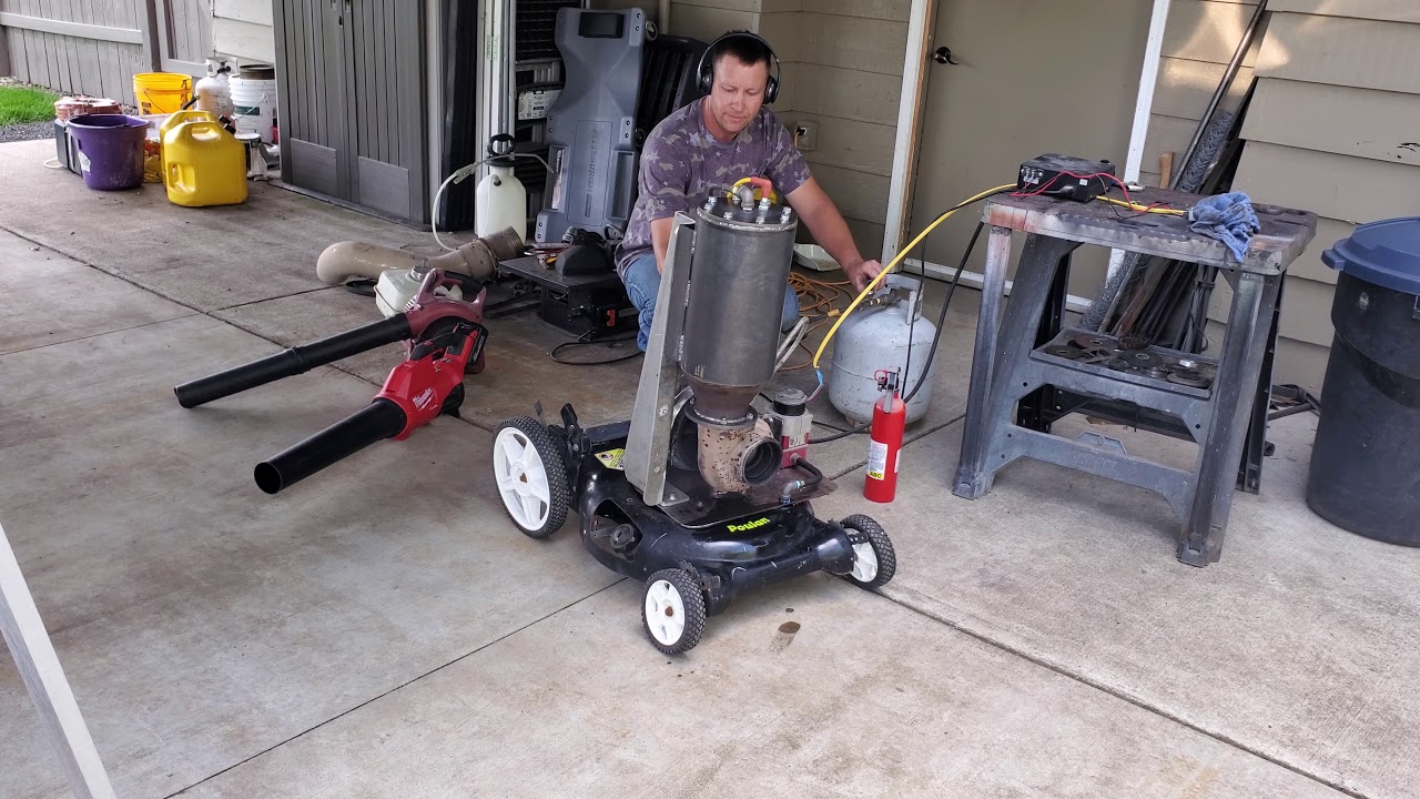 Home Made Jet Engine Test Run - YouTube