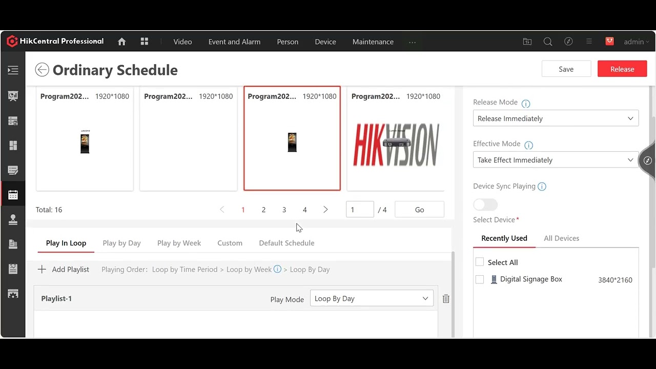 Hikvision Digital Signage Configuration . - YouTube