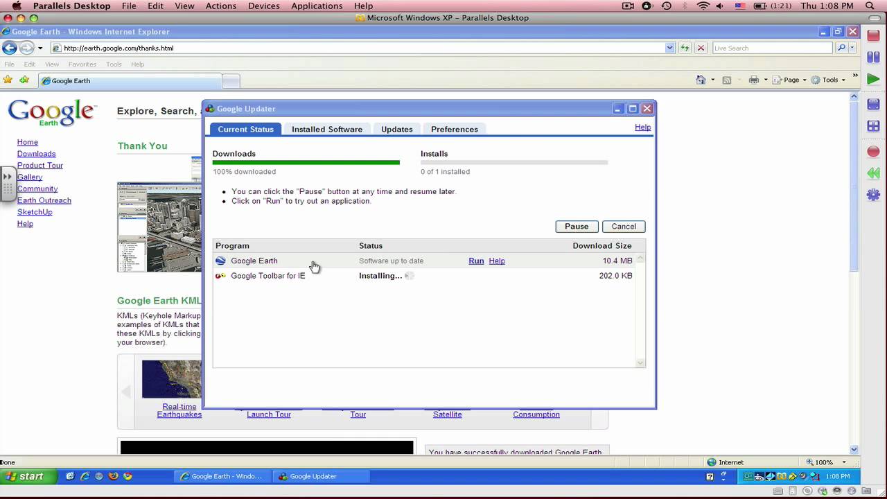 Google Earth #1: How to Download the Program - YouTube