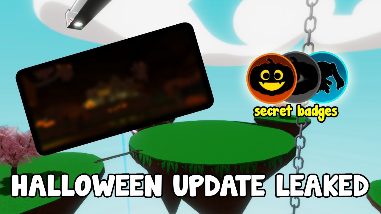 SLAP BATTLES HALLOWEEN UPDATE LEAKED! (secret game) - YouTube