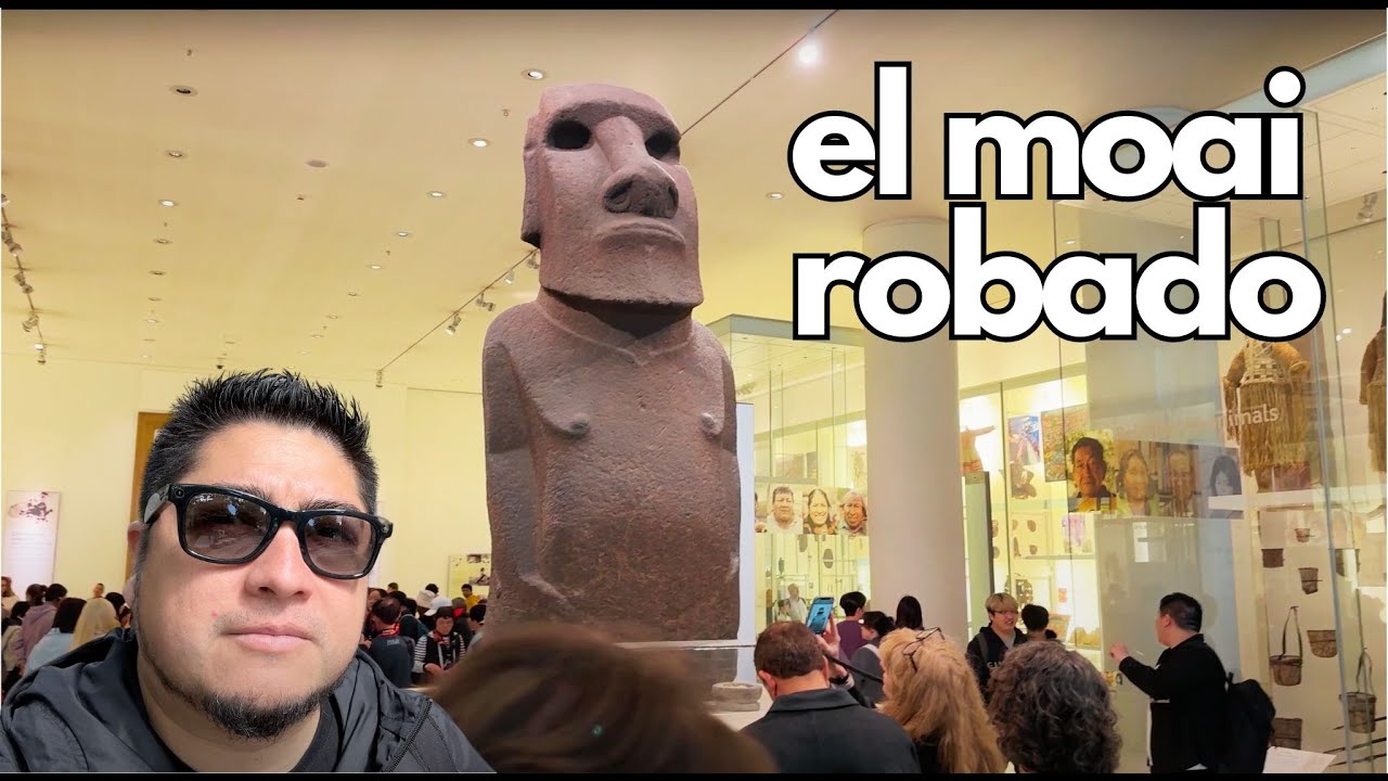 ¡Encontré el MOAI ROBADO en LONDRES! 🫢🗿 | Descubre los Tesoros del ...