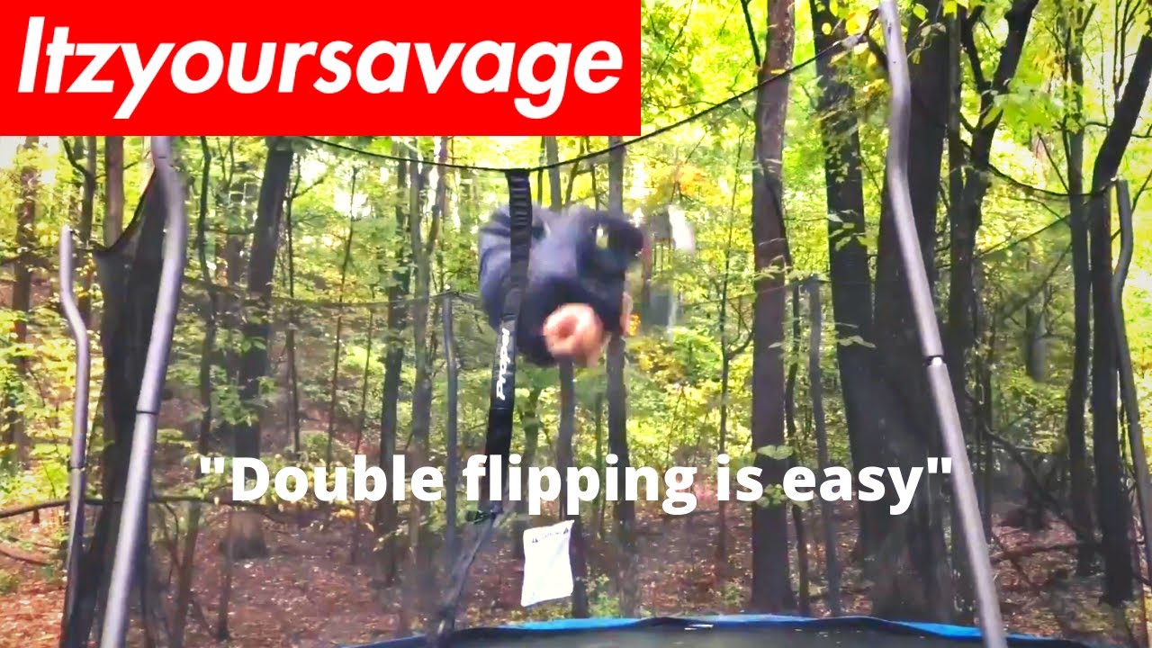 HOW TO DO A DOUBLE FLIP - YouTube