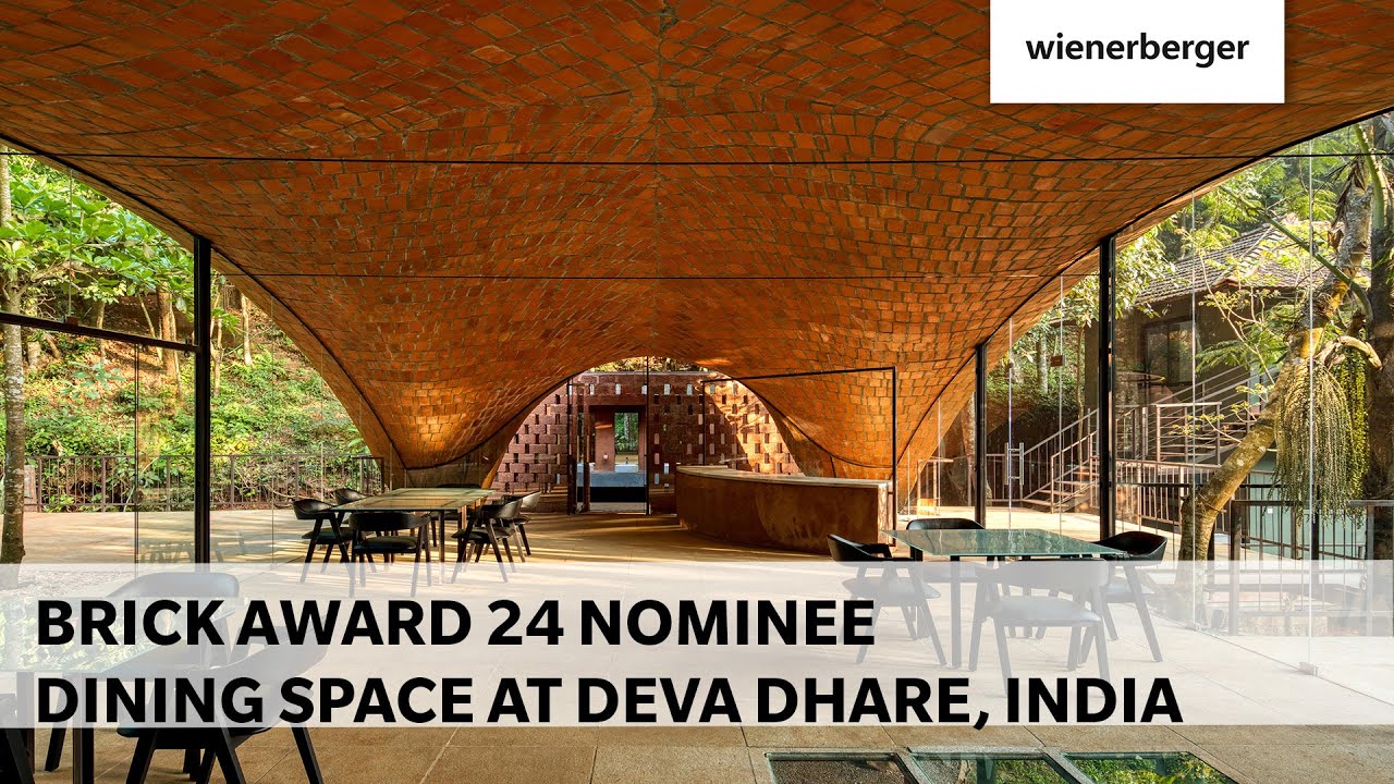 Brick Award 24 Dining Space at Deva Dhare, India - YouTube