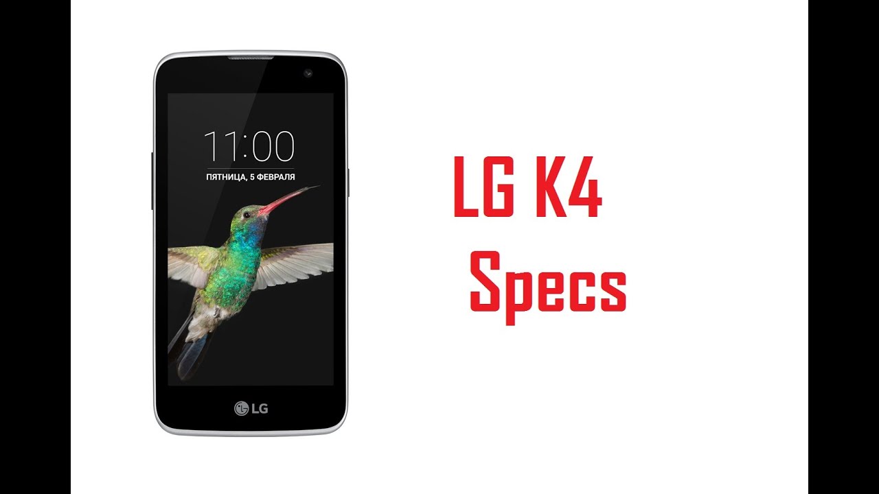 LG K4 specs, Features || Full Review - YouTube