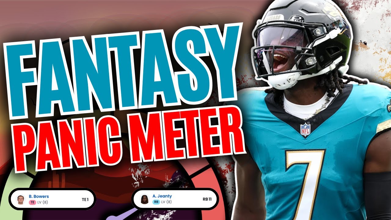 Fantasy Football Week 4 Panic Meter: Early Busts + Rest-of-Season ...