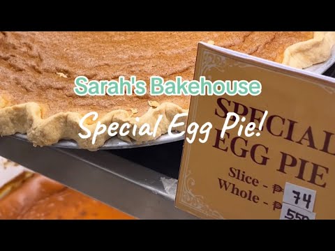 Sarah's Bakehouse Special Eggpie, the best so far! - YouTube