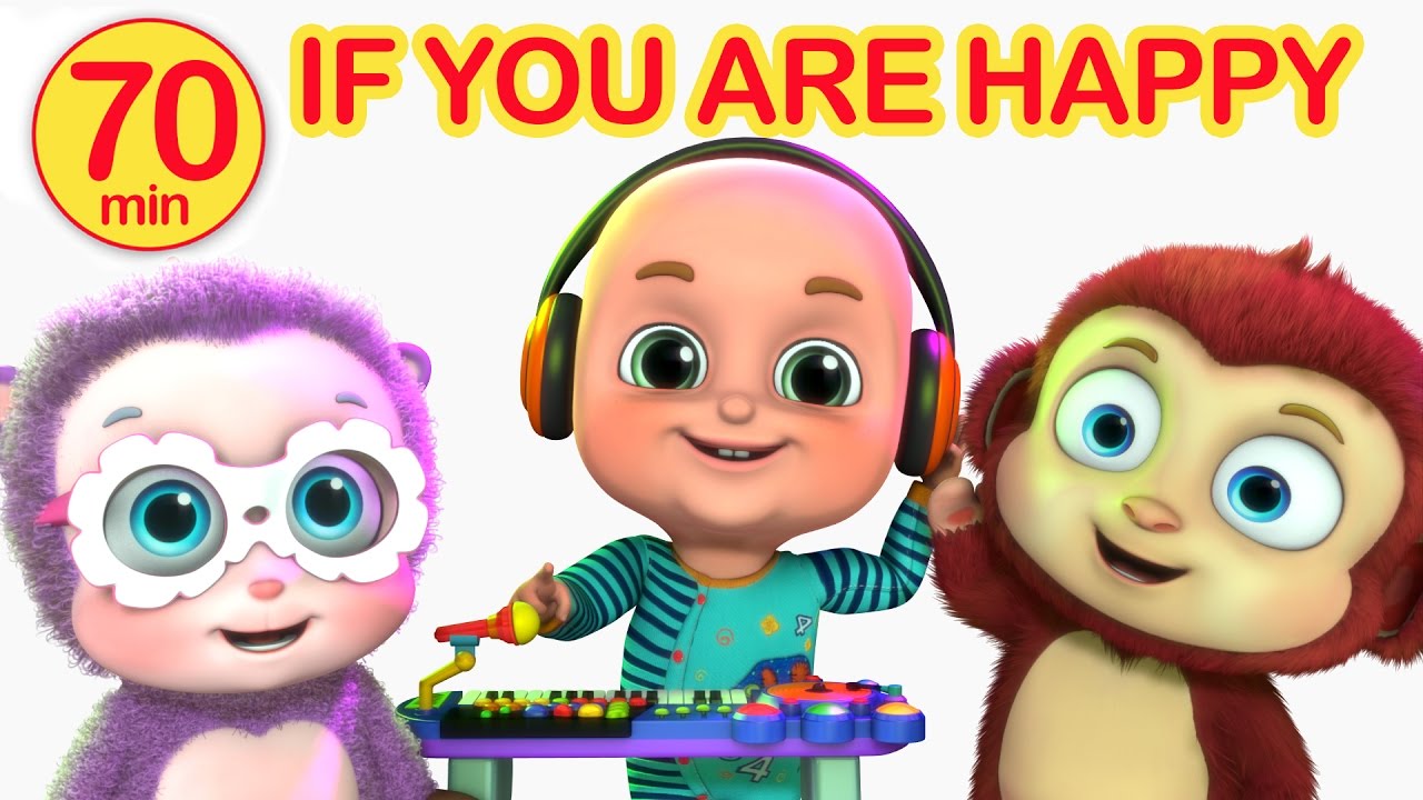 If you are happy | Brand New | Nursery Rhymes Compilation from Jugnu ...