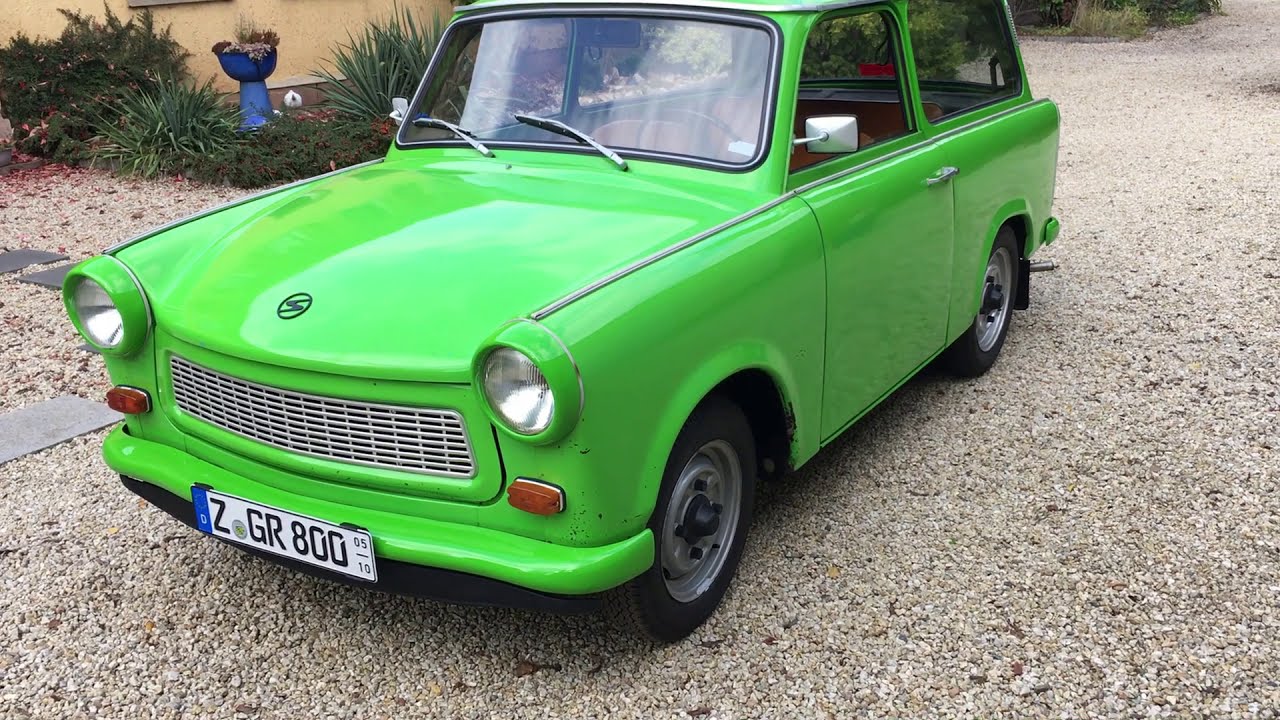 IFA Trabant 601 Kombi Sonderwunsch cliffgrün - YouTube