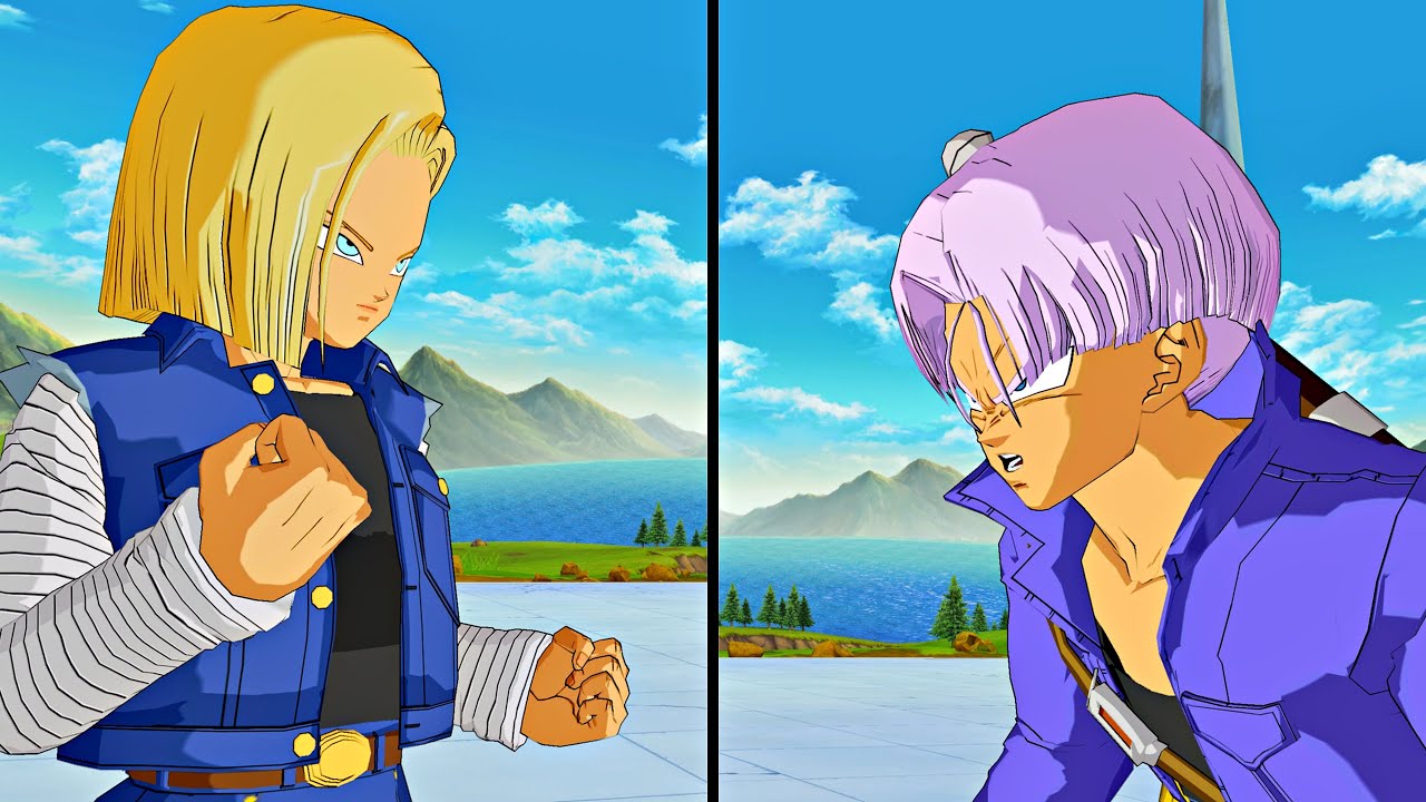 DRAGON BALL Z: Burst Limit - ANDROID 18 vs TRUNKS [Requested] #dragonballzburstlimit - YouTube