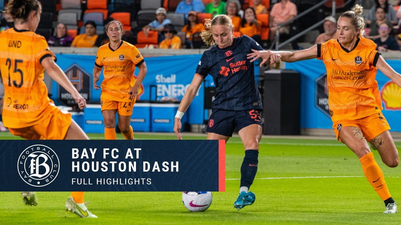 FULL HIGHLIGHTS | Bay FC at Houston Dash - YouTube