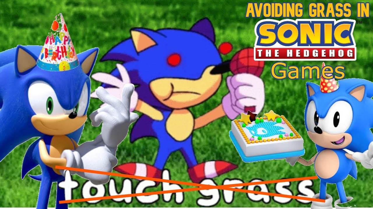Can I Avoid Touching Grass in Sonic Games? - YouTube