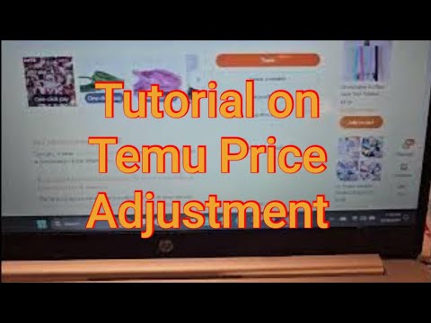 How to get a price adjustment on Temu-a tutorial - YouTube