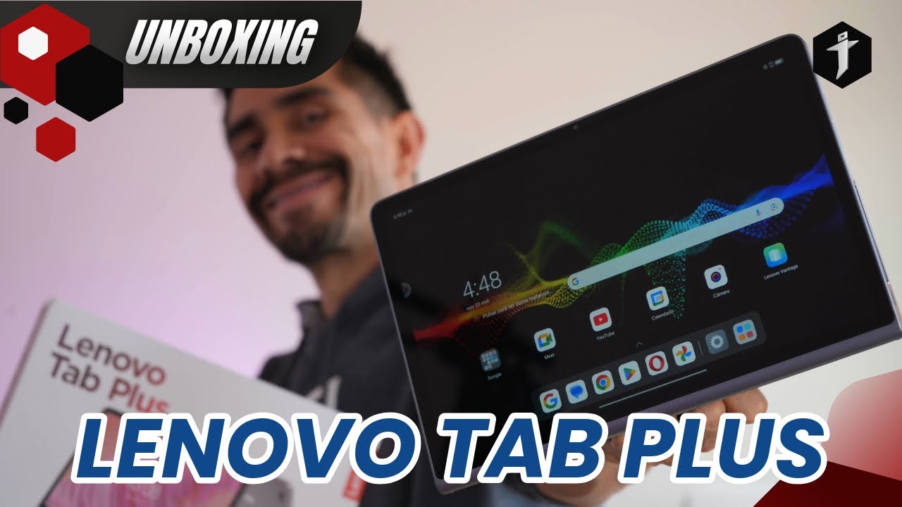 LENOVO TAB PLUS: CONOCE SU DISEÑO Y CARACTERÍSTICAS | UNBOXING EN ...