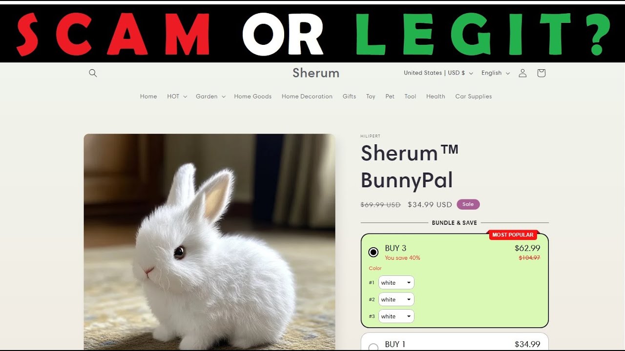Sherum Bunny Pal My Realistic Bunny Scam or Legit? Beware Before ...