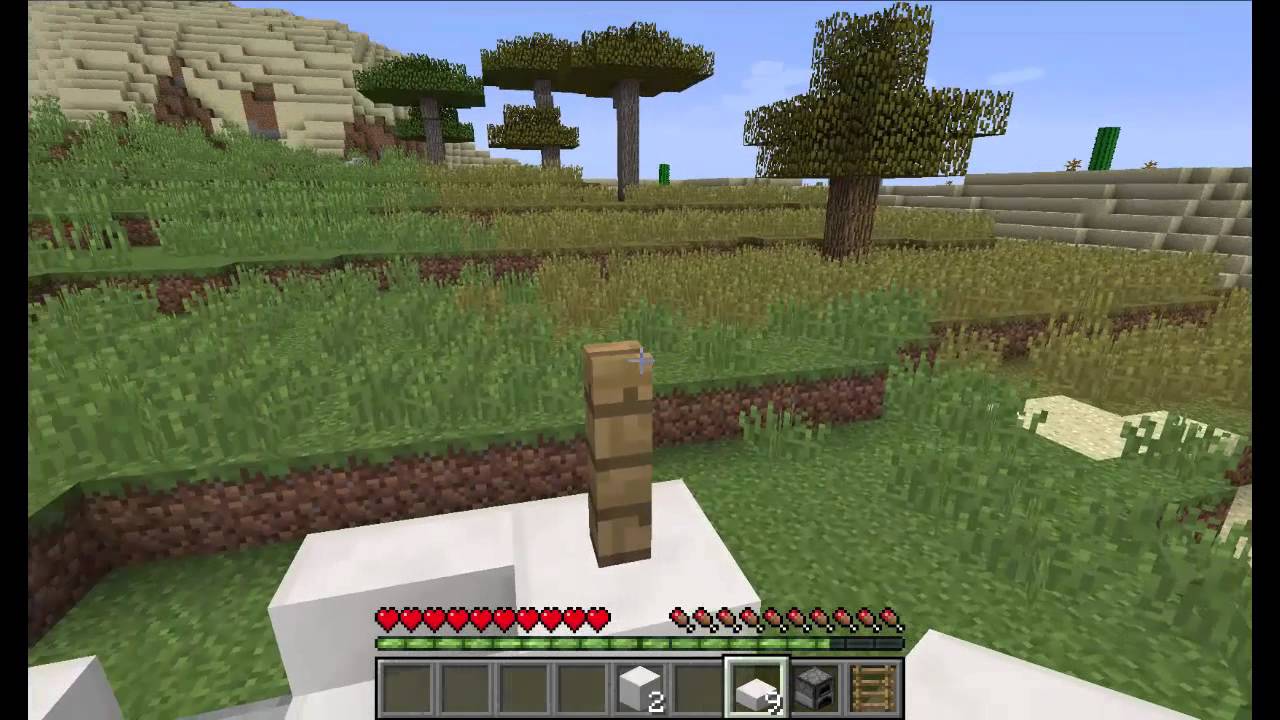 Minecraft: How to make a Golf Cart - YouTube