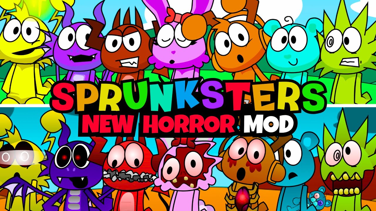 Incredibox Sprunki Sprunksters but better NEW HORROR ANIMATION (NORMAL ...