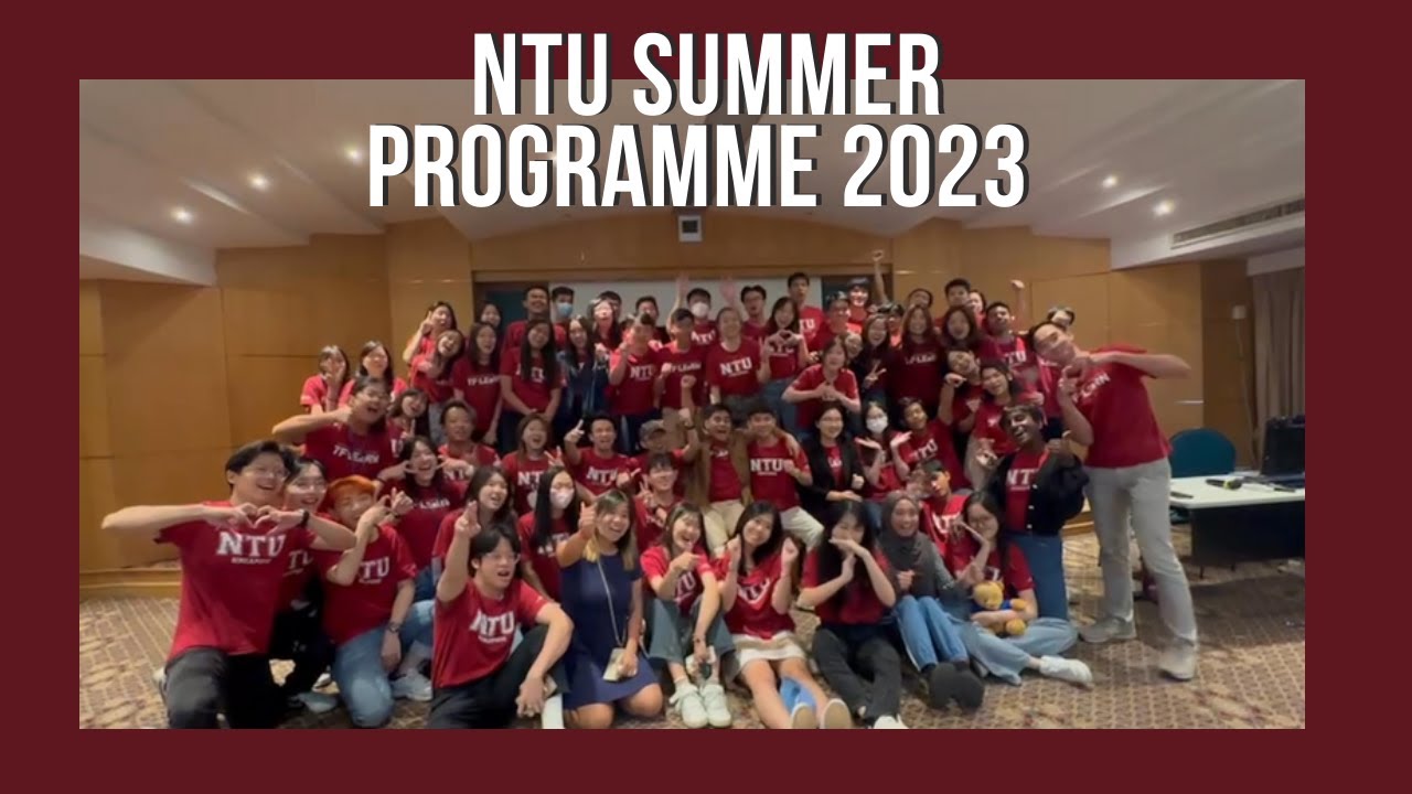 NTU Summer Program 2023 | TF LEaRN (1/2 MUIC,Thailand) - YouTube