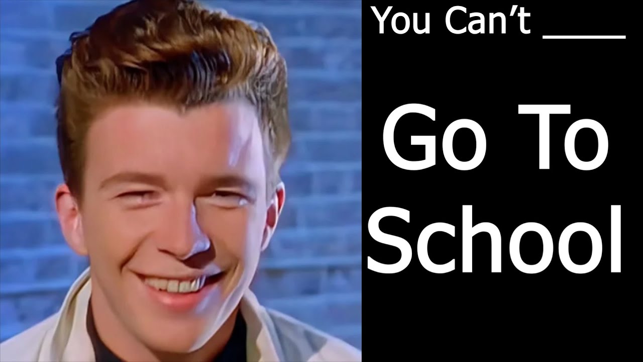 Rick Astley Becoming Sad You Can't ____ - YouTube