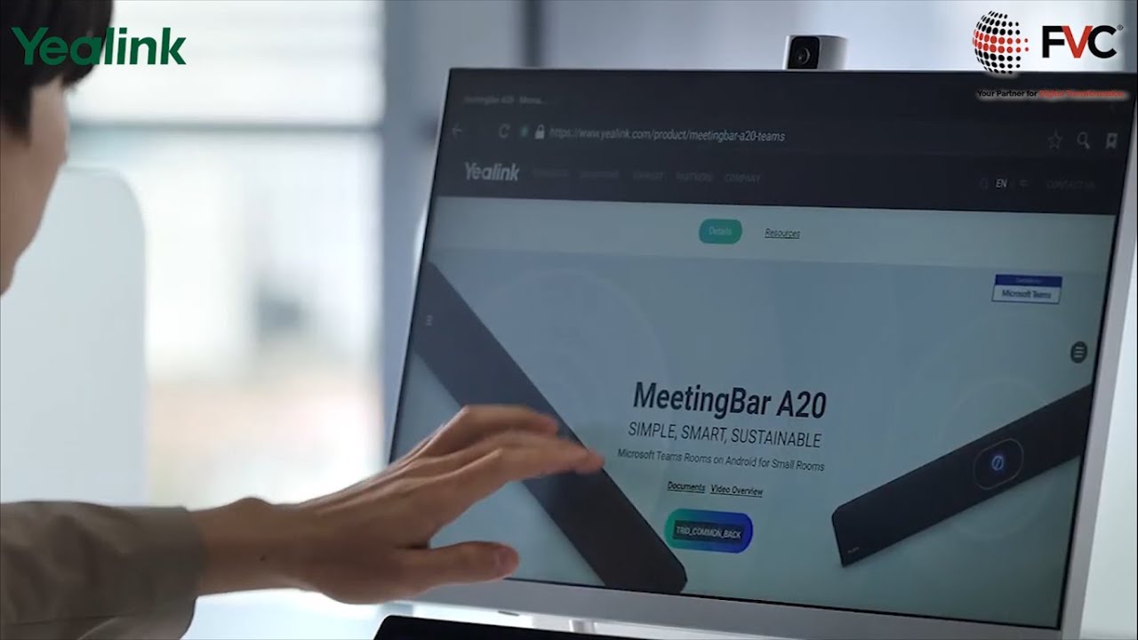 Yealink Desktop Collaboration display A24— COLLABORATIVE, INNOVATIVE ...