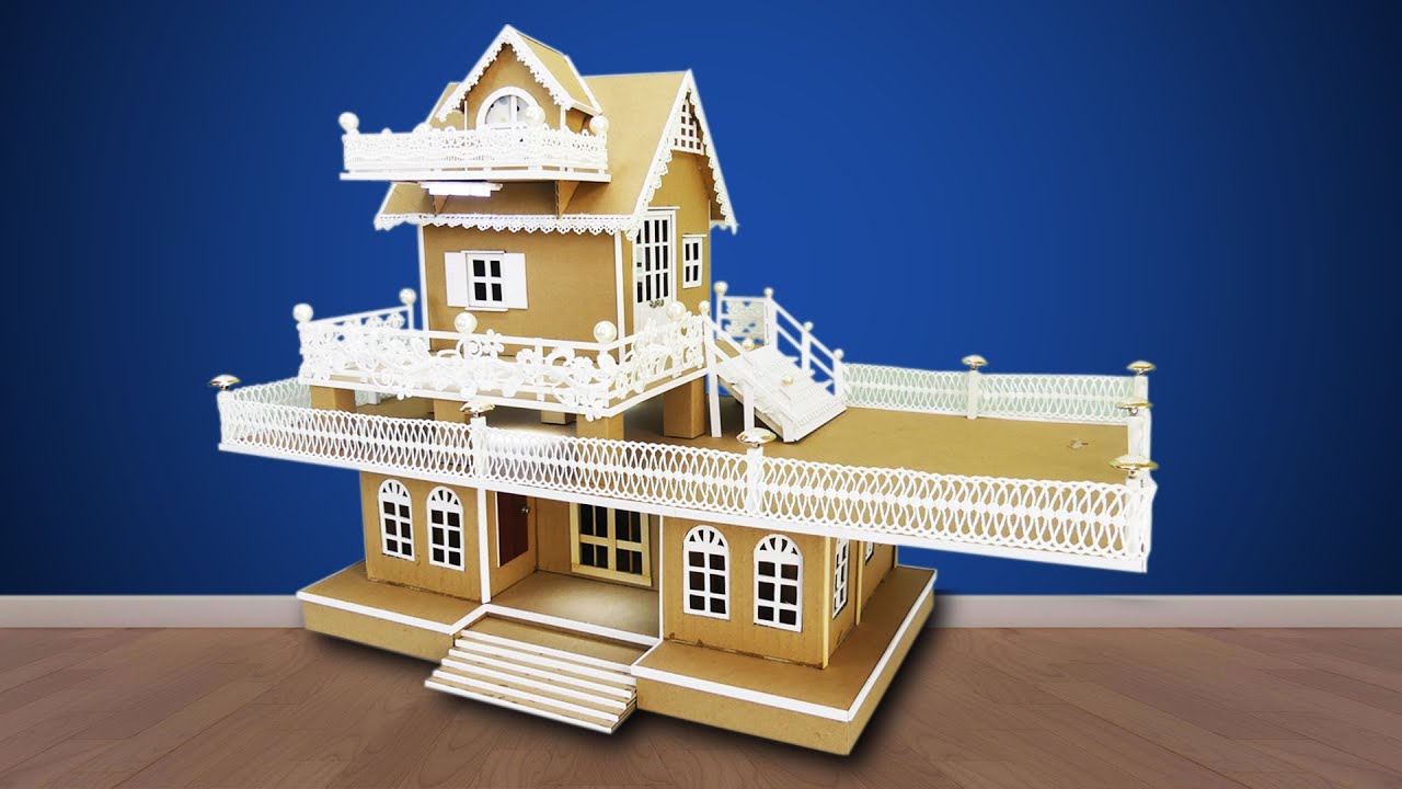 Cardboard House #63 - Building The Most Beautiful Mansion Using ...