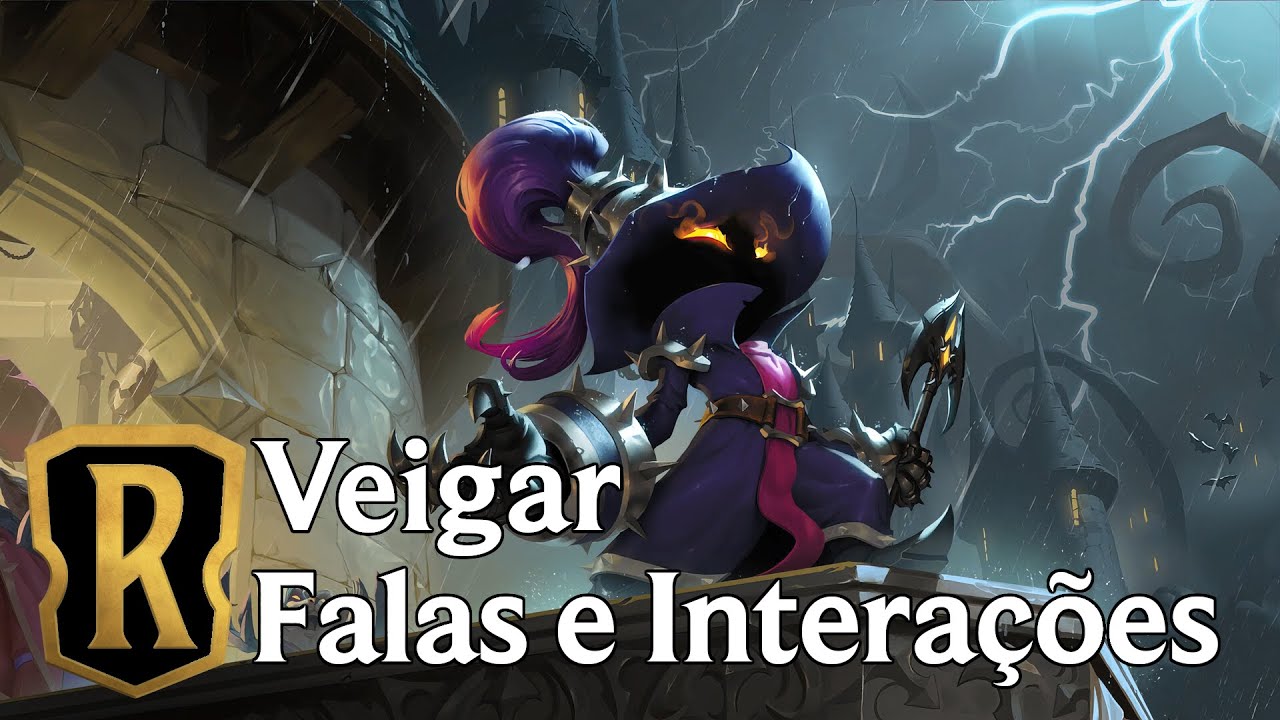 Falas e interações do Veigar - Legends of Runeterra (LoR) - Dublagem do ...