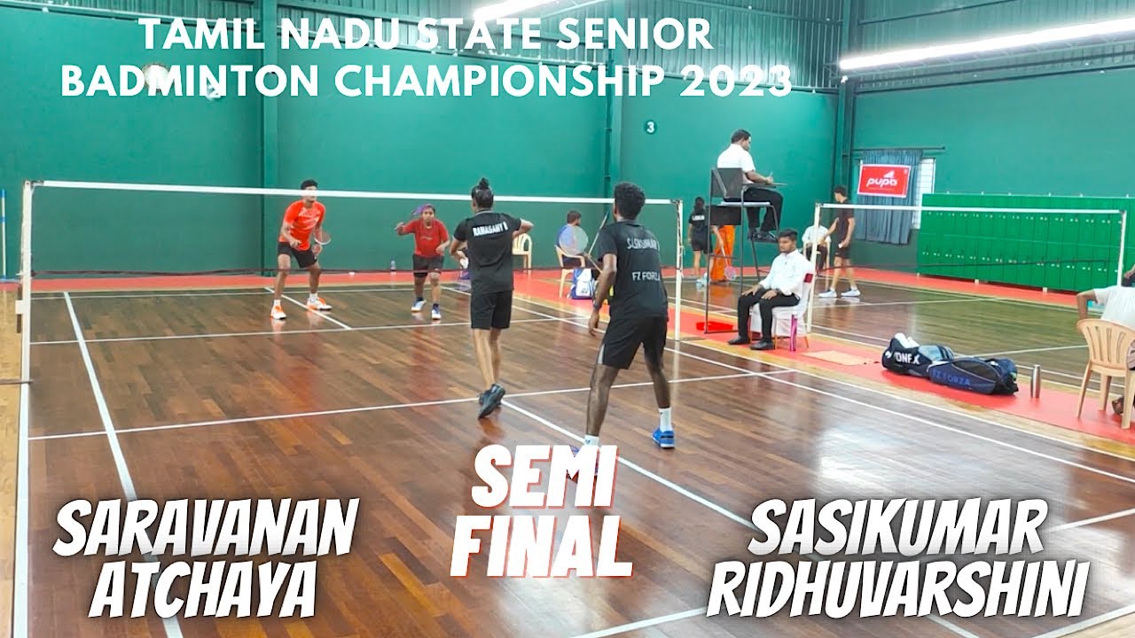 2nd Set - SARAVANAN ATCHAYA Vs SASIKUMAR RIDHUVARSHINI || Mixed Double SEMI || TN State ...